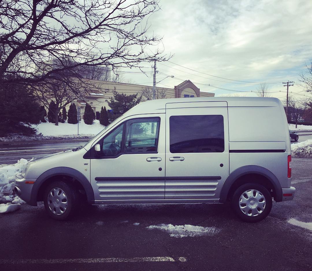 Our Quick & Easy Ford Transit Connect to Campervan Conversion